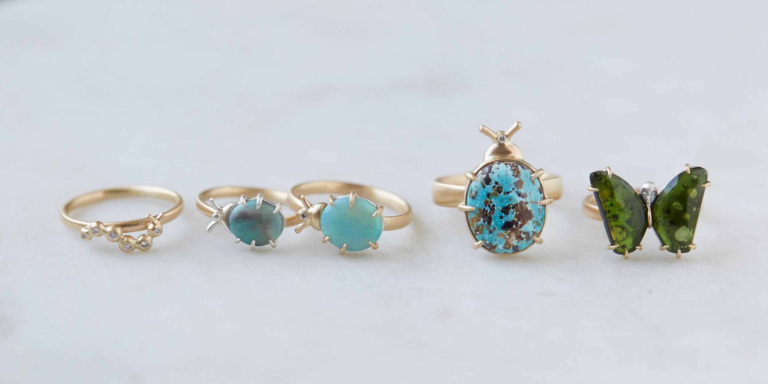 Ode to Nature - Insect Inspired Jewelry – Hannah Blount Jewelry