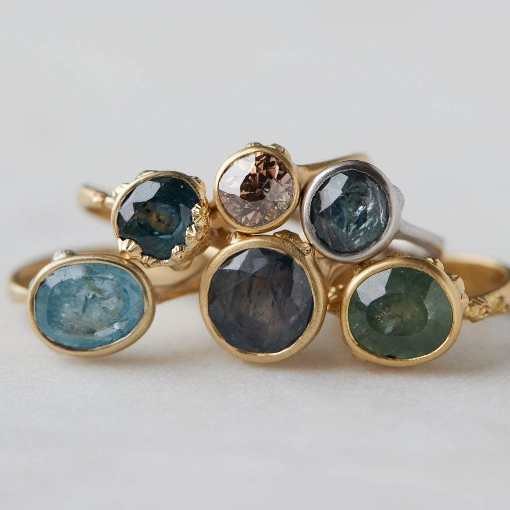 Firelight Diamond Branch Ring – Hannah Blount Jewelry