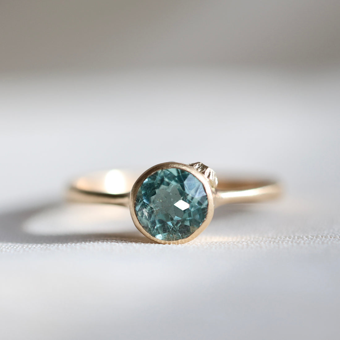 Glowing Waves Aquamarine Ruthie B. Ring – Hannah Blount Jewelry