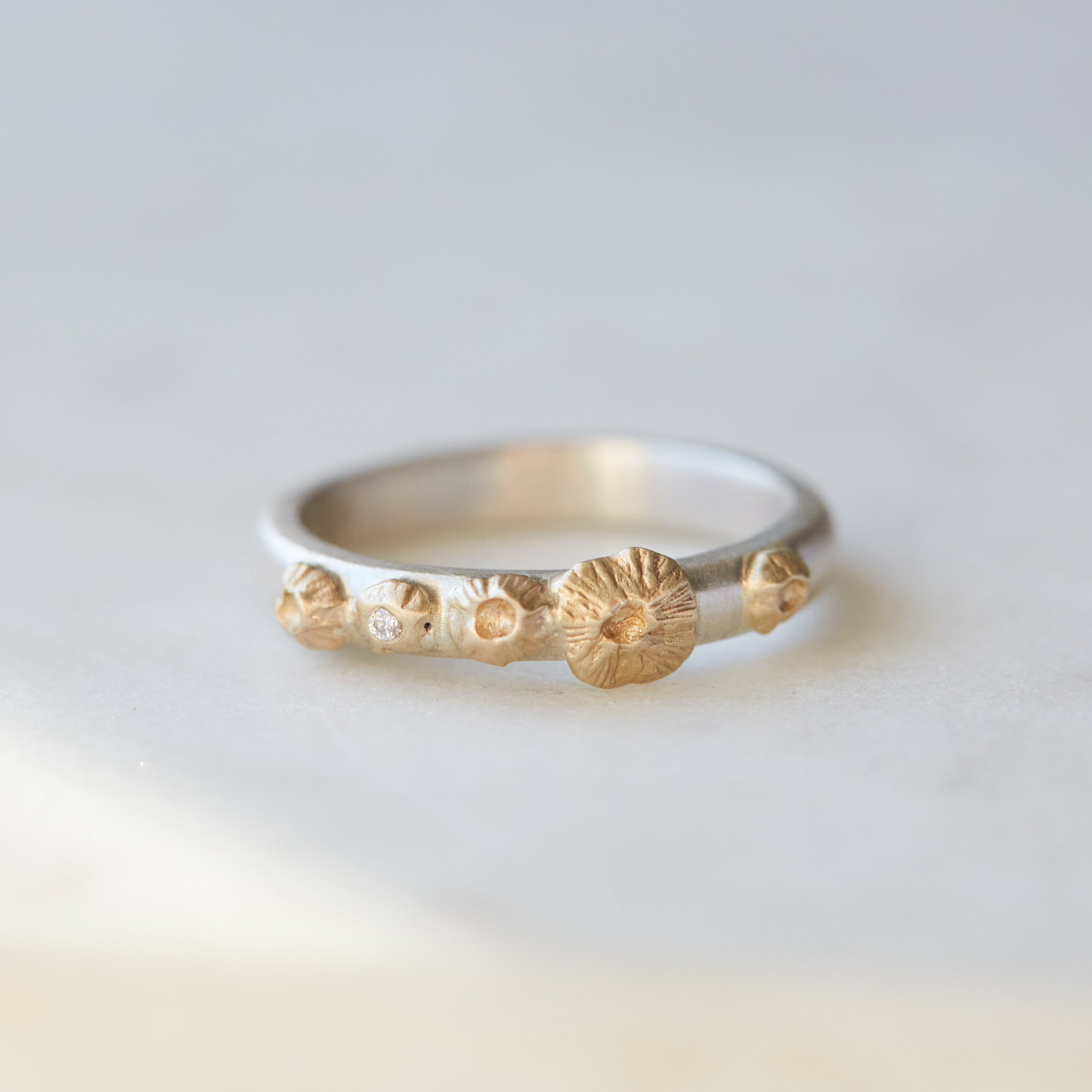 Handcrafted Barnacle Ring – Hannah Blount Jewelry